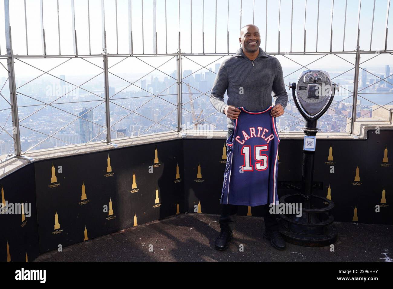Vince Carter at a public appearance for Vince Carter Celebrates the ...