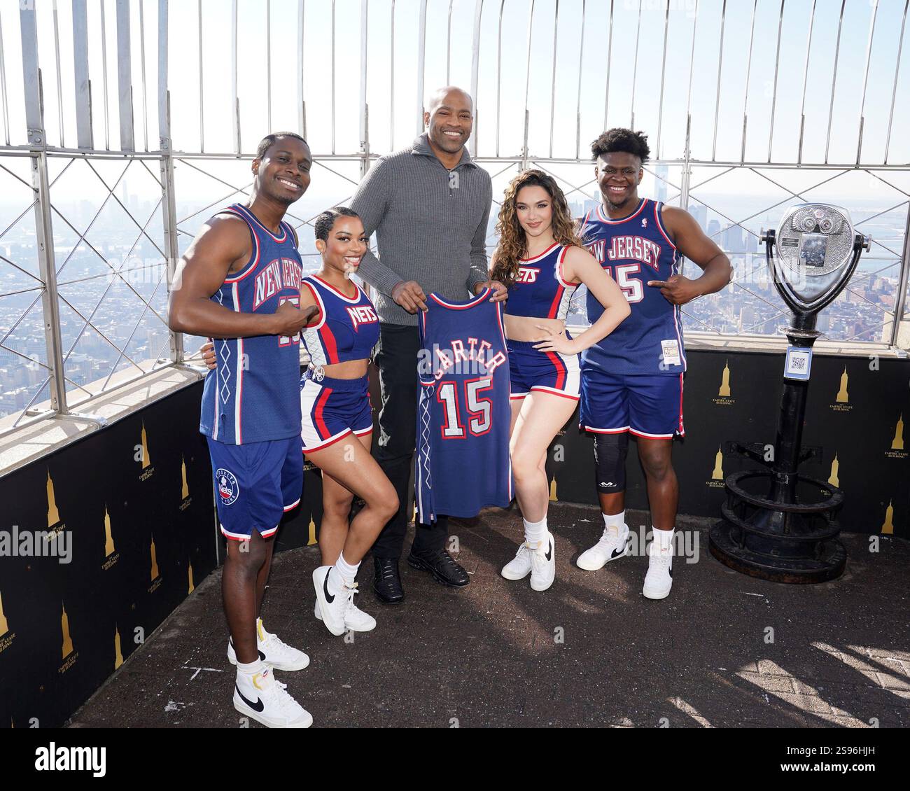 Vince Carter at a public appearance for Vince Carter Celebrates the ...