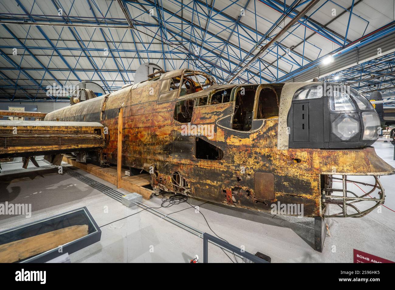 Handley Page Halifax II at RAF Museum in London Stock Photo - Alamy