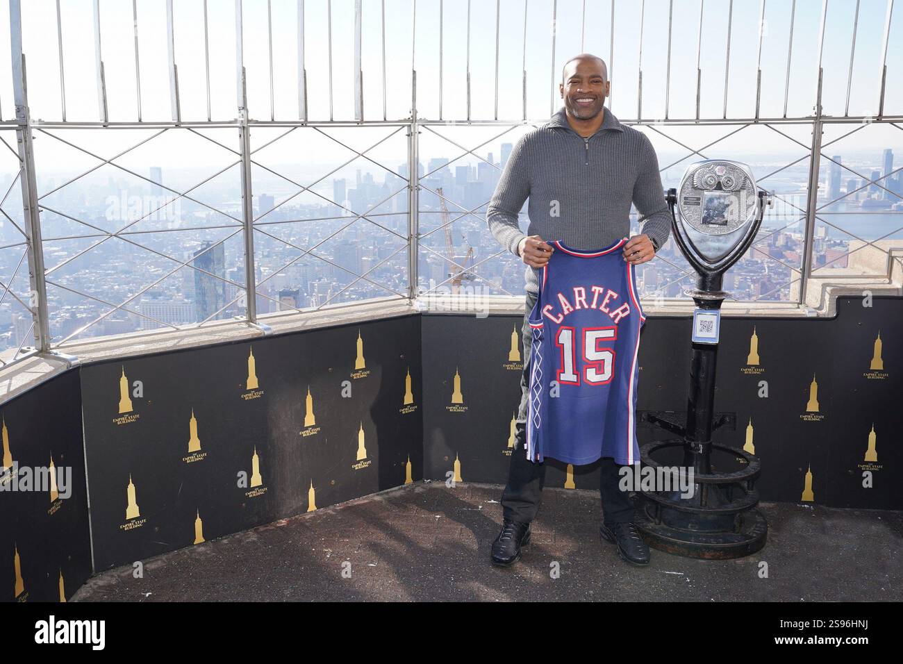 Vince Carter at a public appearance for Vince Carter Celebrates the ...