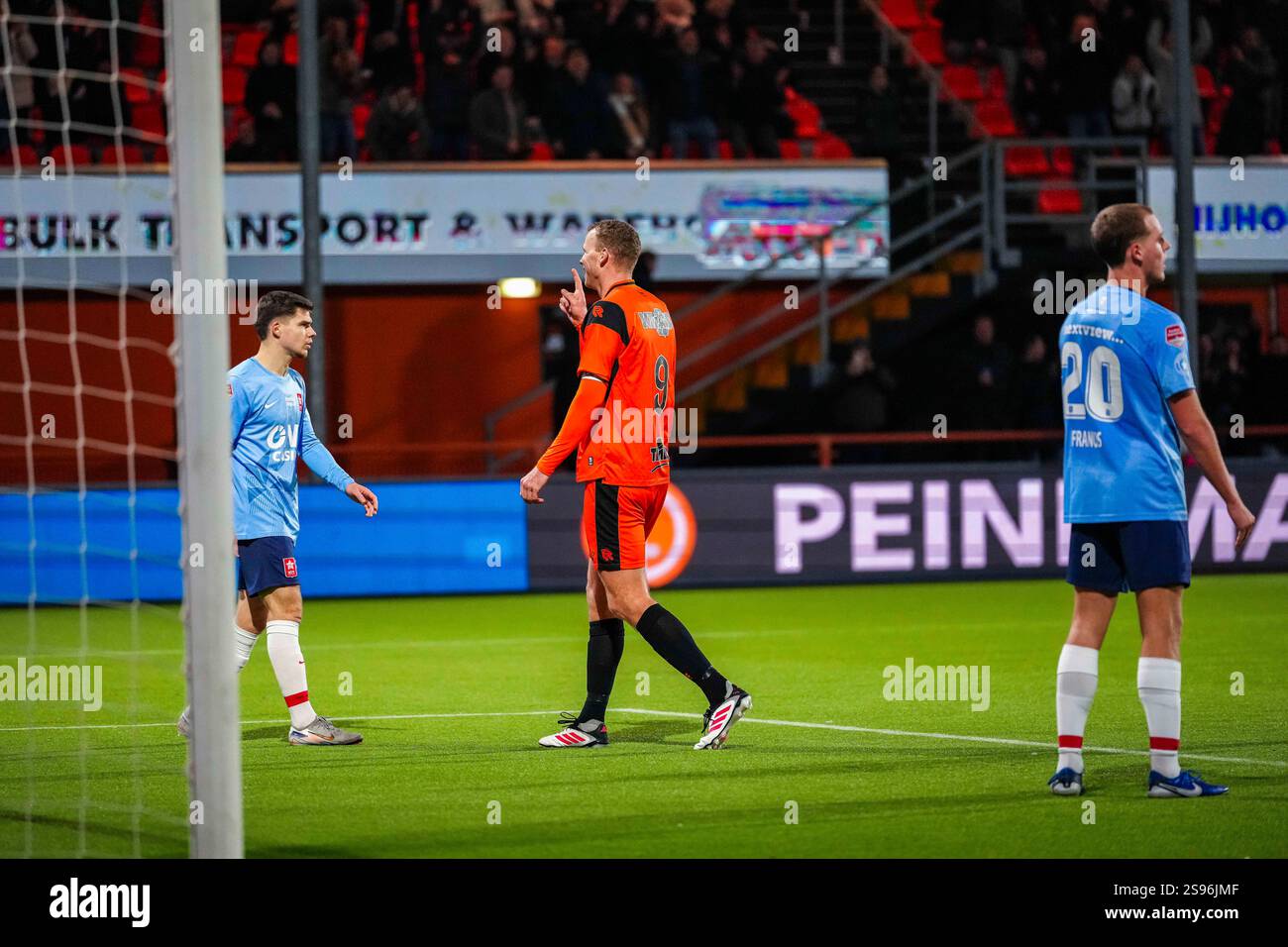 VOLENDAM, NETHERLANDS - JANUARY 24: Henk Veerman of FC Volendam ...