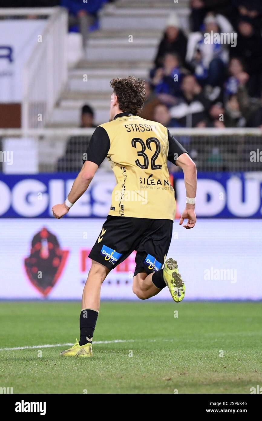 32 Lucas STASSIN (asse) during the Ligue 1 MCDonald's match between ...