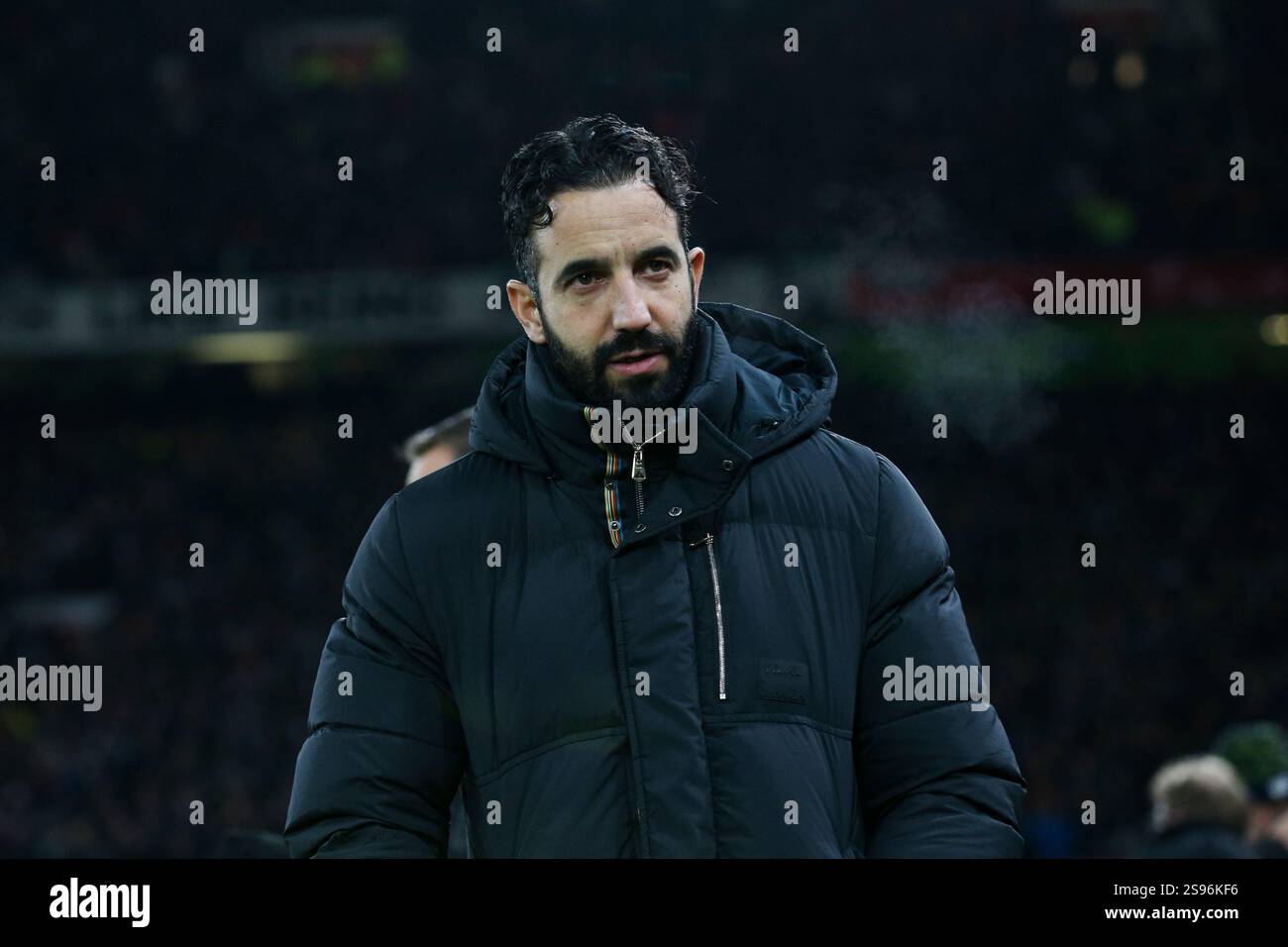 Manchester United Head Coach Ruben Amorim during the Manchester United ...