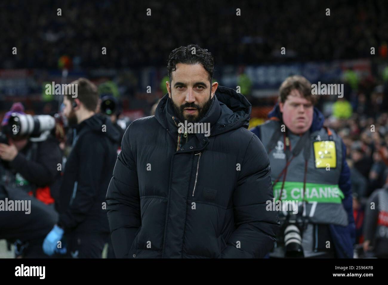Manchester United Head Coach Ruben Amorim during the Manchester United ...