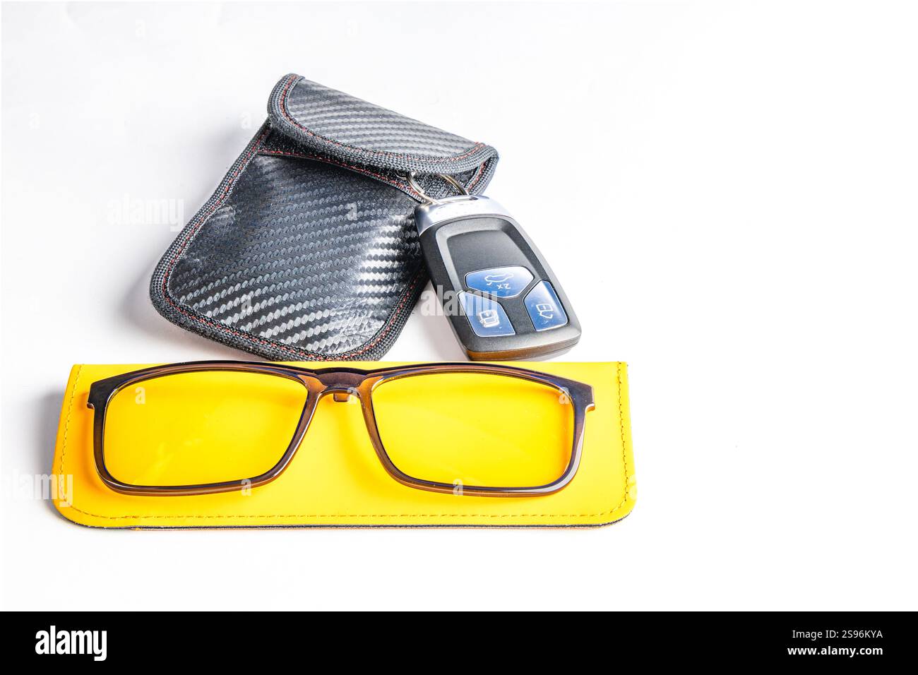 Driving glasses, yellow covers for glasses frames, progressive lenses ...