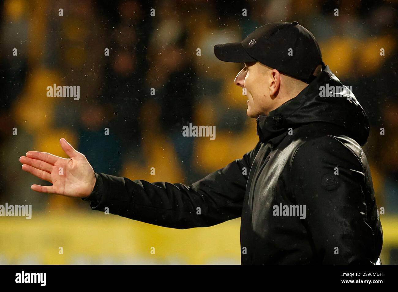 KERKRADE , NETHERLANDS - JANUARY 24: Bas Sibum head coach of Roda JC ...