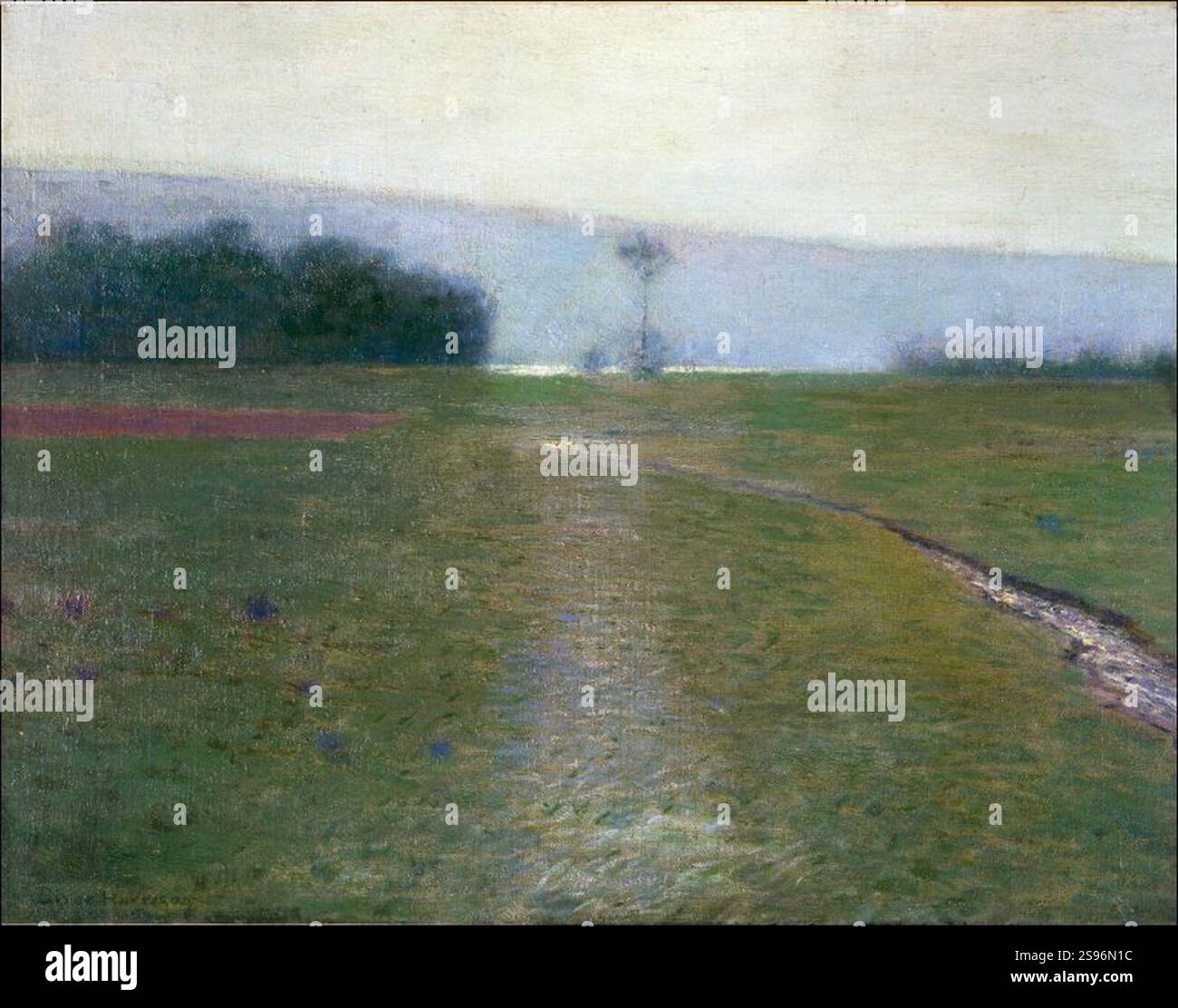 Birge Harrison - Frosty Morning near New Hope, Pennsylvania (c. 1915 ...