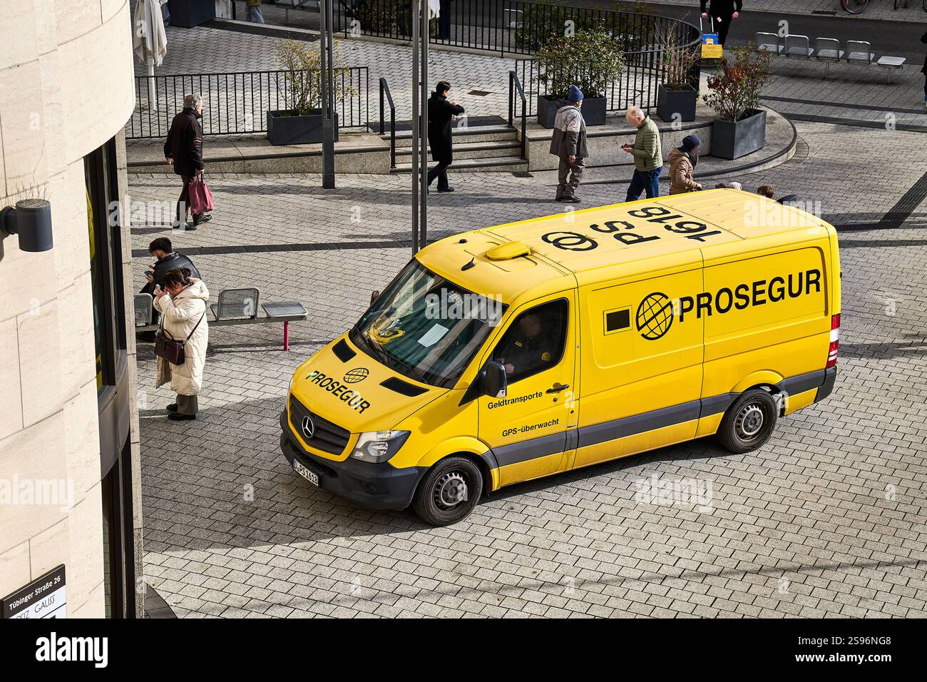 Stuttgart, Baden-Württemberg, Germany - 23 January 2025: Cash ...
