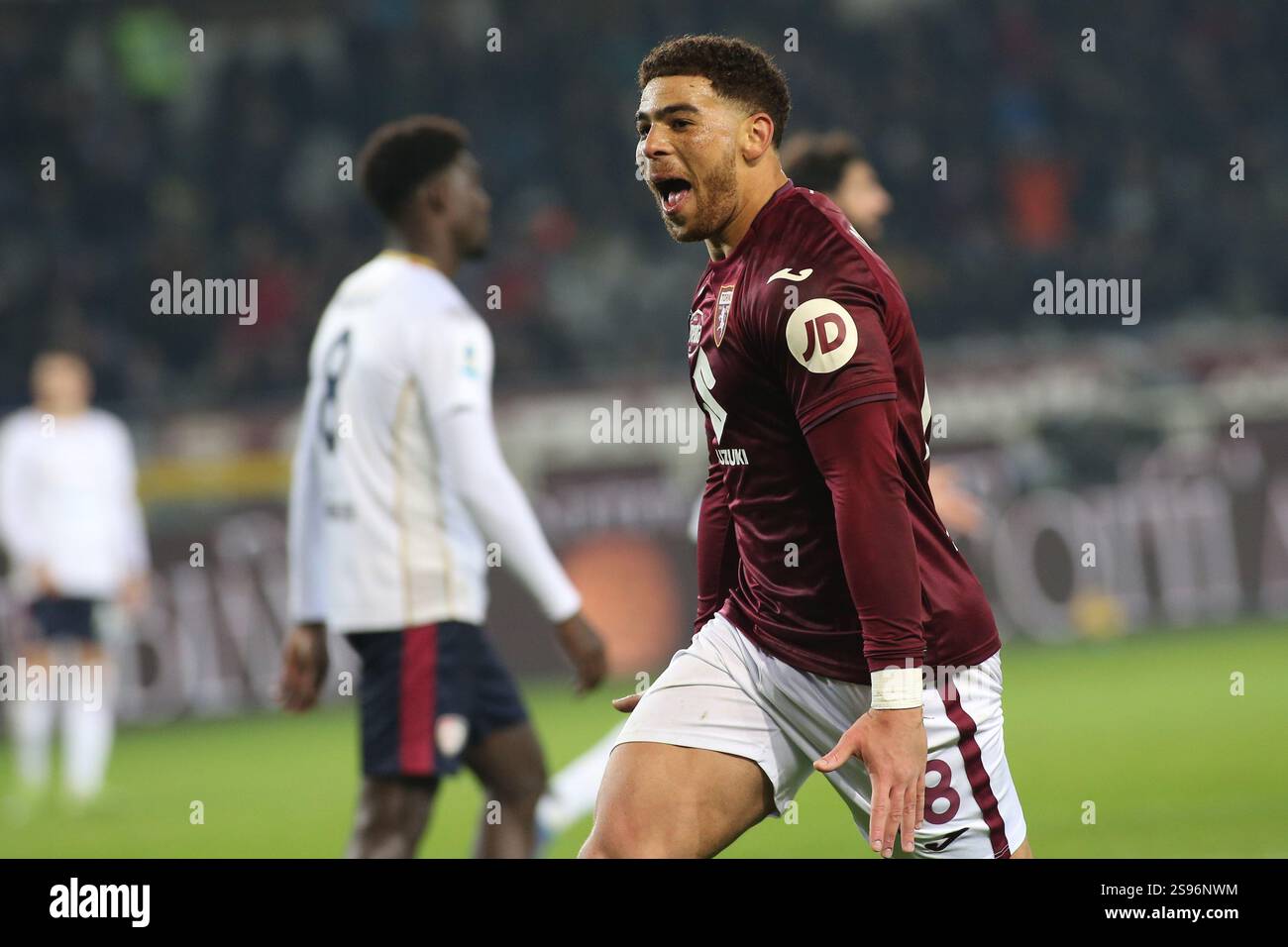 Che' Adams (Torino FC) celebrates during Torino FC vs Cagliari Calcio ...
