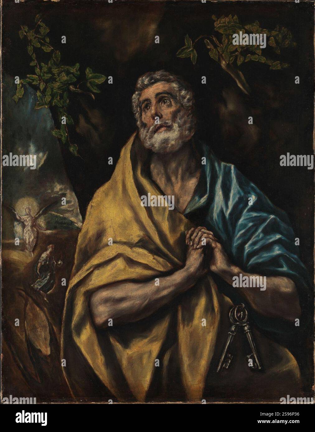 El Greco - Tears of St. Peter Stock Photo - Alamy