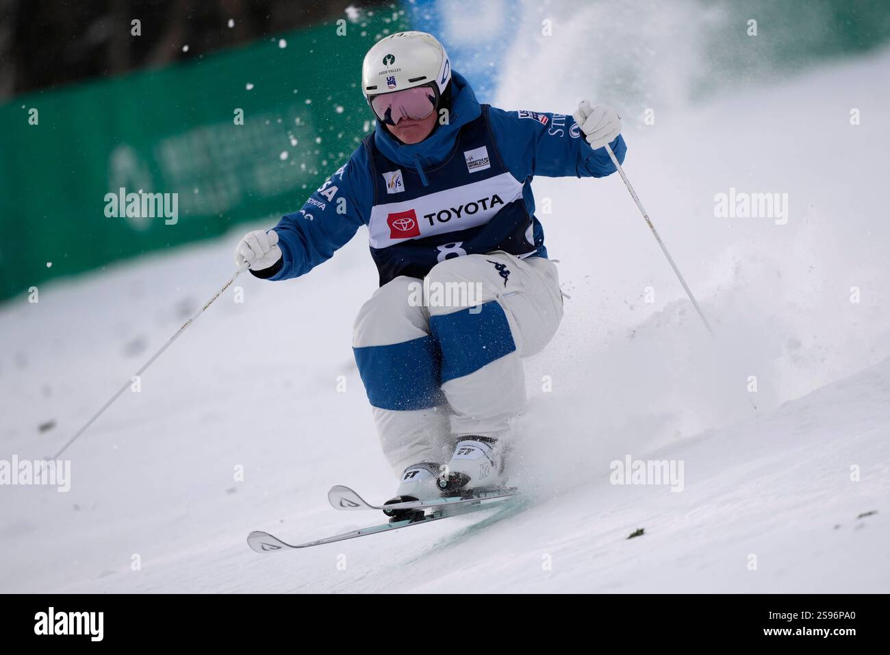 United States' Nick Page competes in the men's World Cup freestyle ...