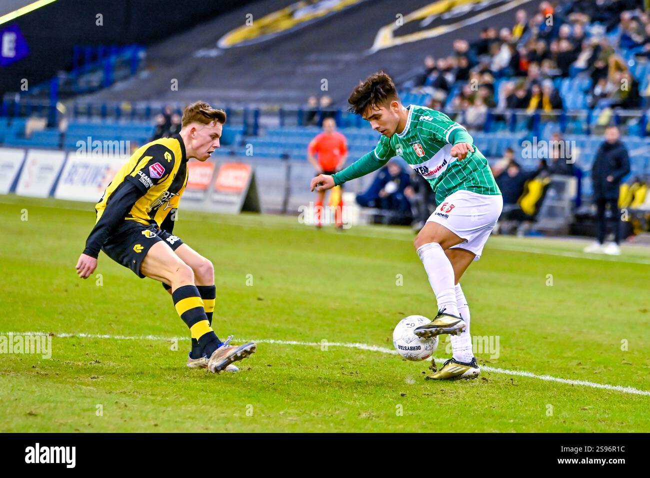 Arnhem - Igor da Silva of FC Dordrecht during the twenty-third round of ...
