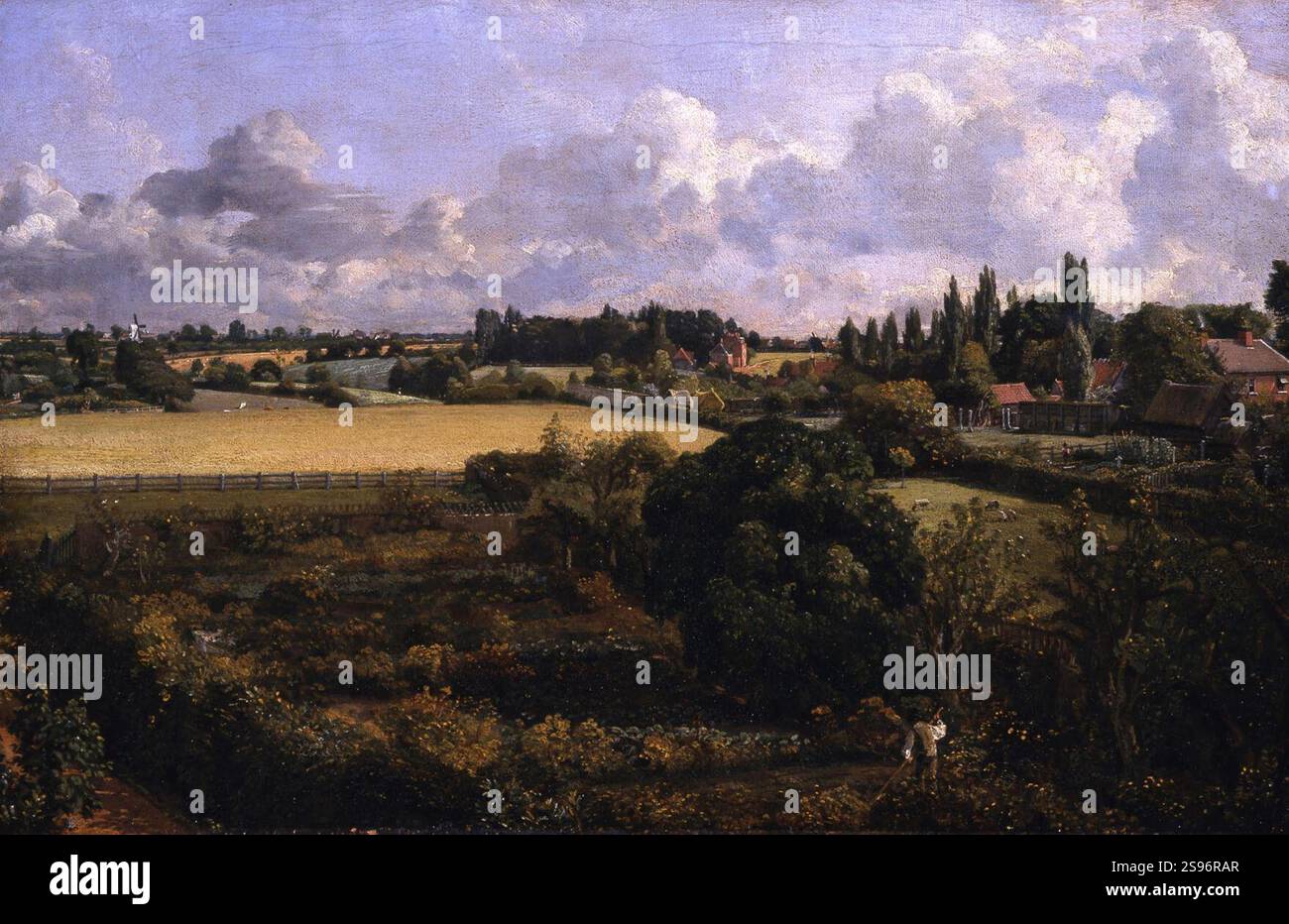 Golding Constable’s Kitchen Garden, 1815 Stock Photo - Alamy