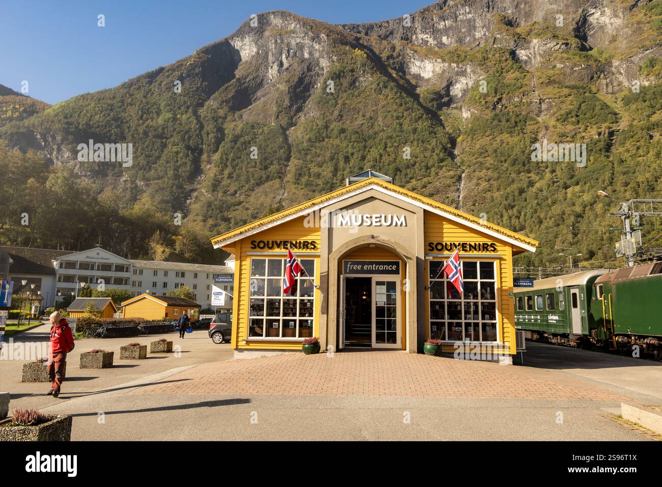 Flam railway Museum, free entry museum in the Norwegian village of Flam ...