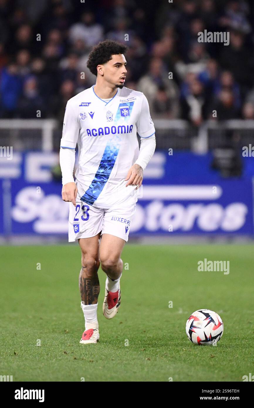 23 Ki-Jana HOEVER (aja) during the Ligue 1 MCDonald's match between ...