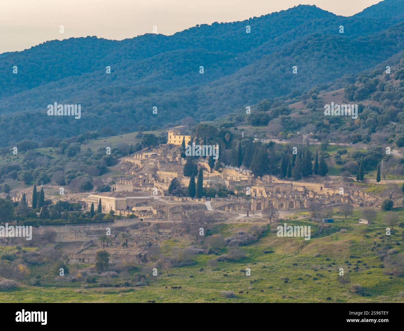 Medina azahara aerial view hi-res stock photography and images - Alamy