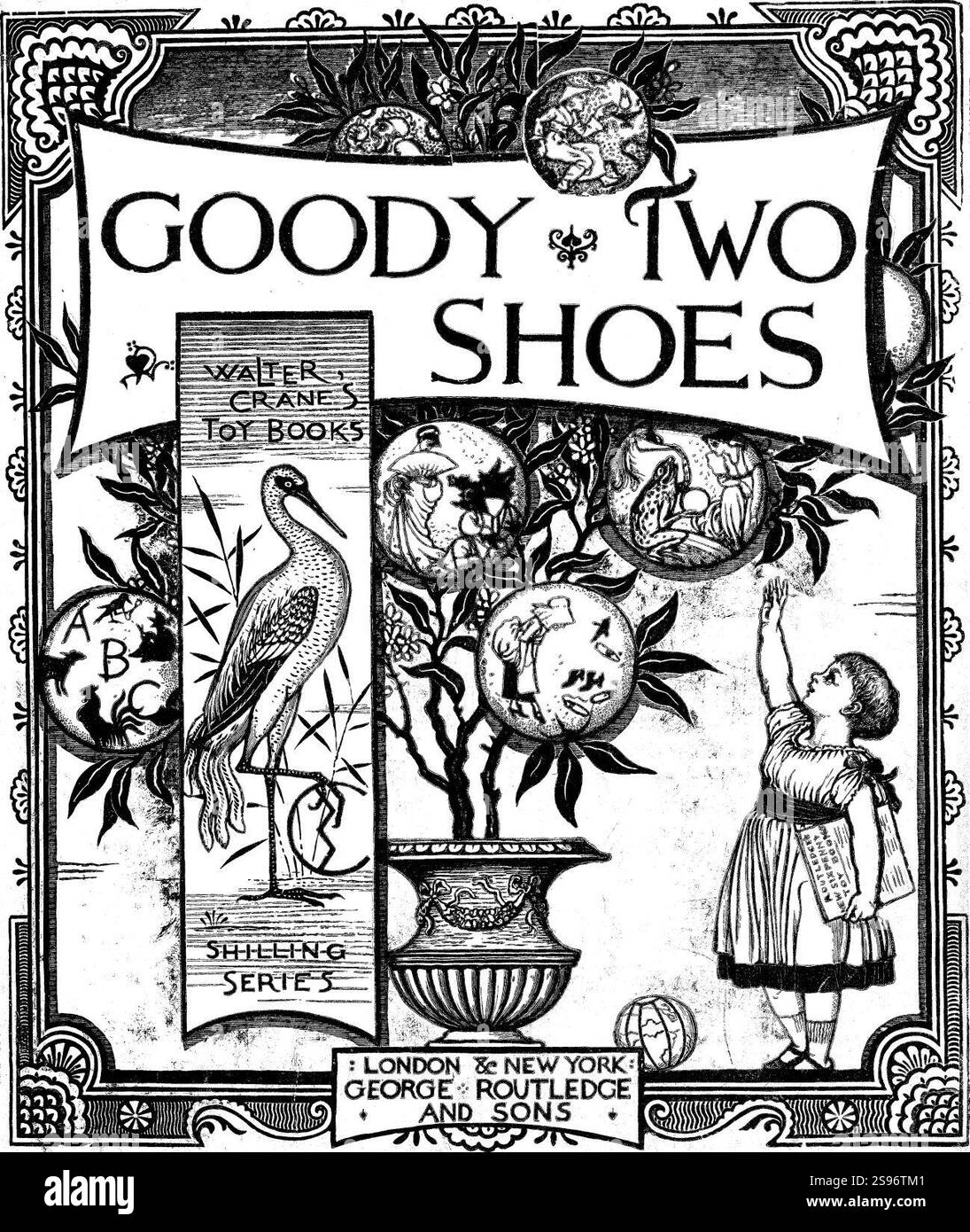 Goody Two Shoes-1874-01-mc Stock Photo - Alamy