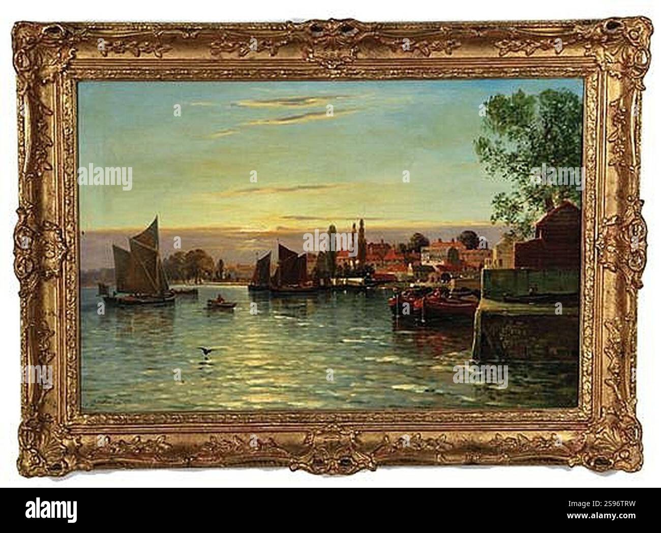 Gordon Arthur Meadows - pair works LOOKING TO THE DOVES HAMMERSMITH ...