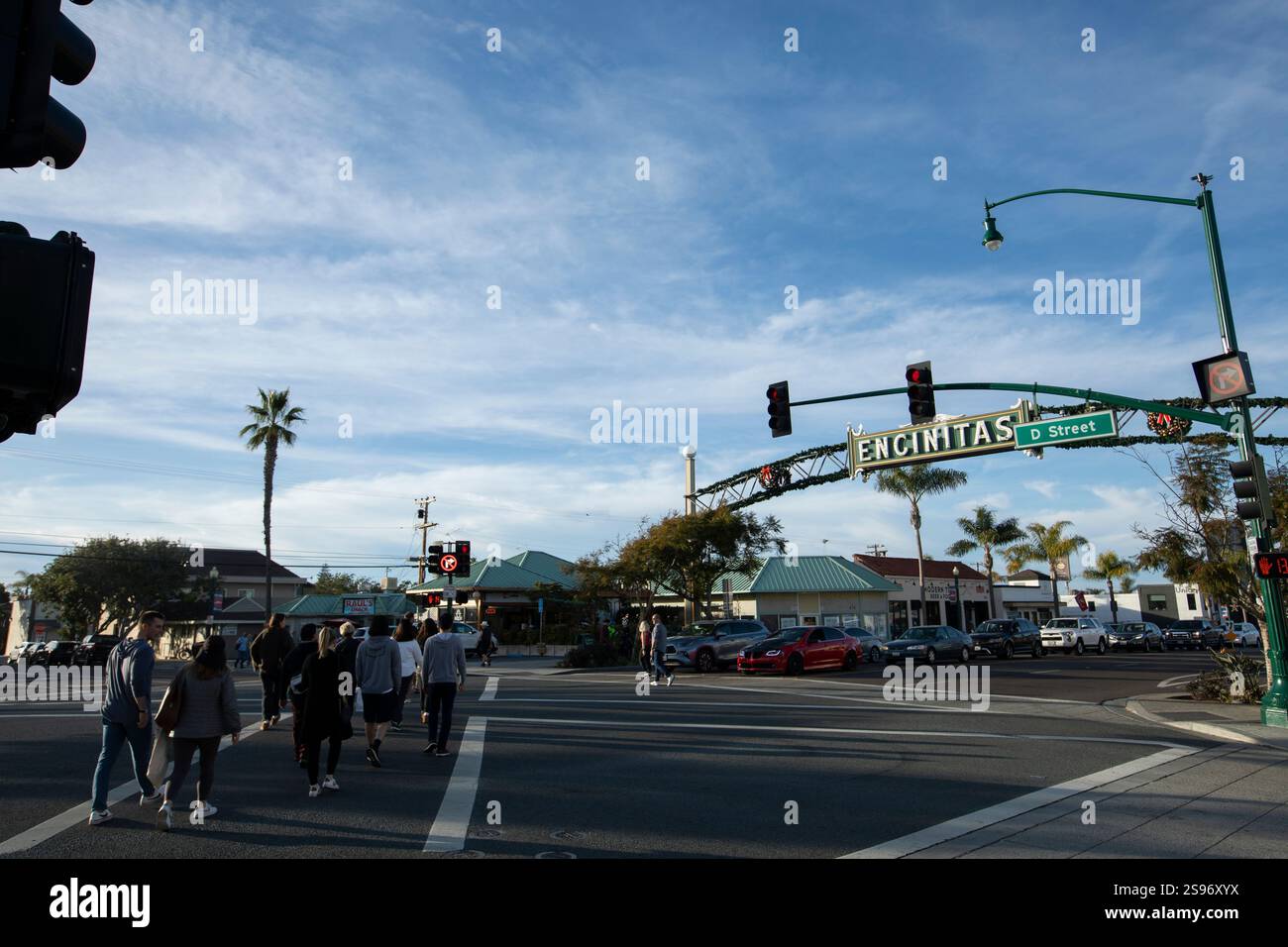 Encinitas, California, USA - September 3, 2022: A historic Encinitas ...