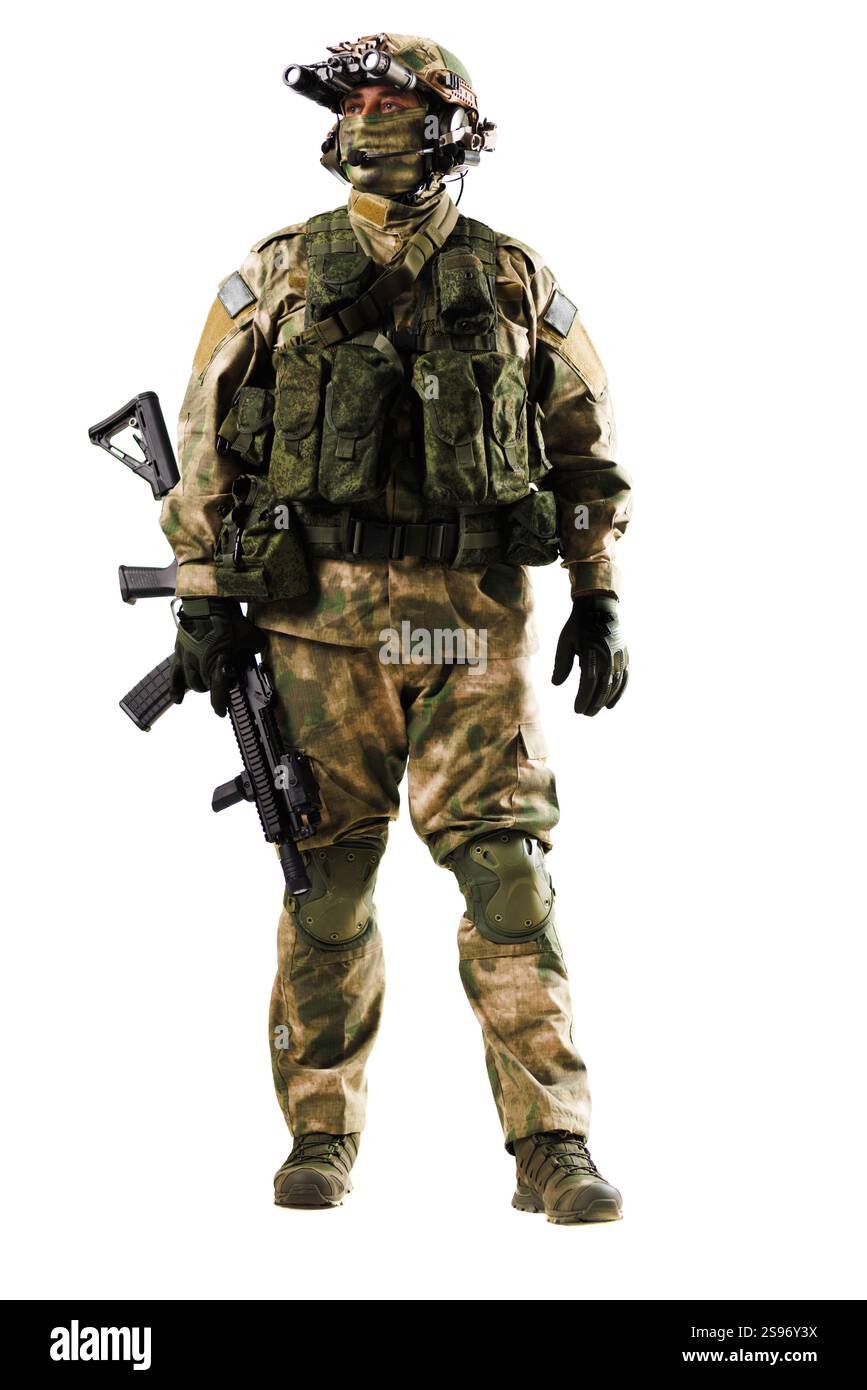 Wearing tactical gear soldier in hi-res stock photography and images ...