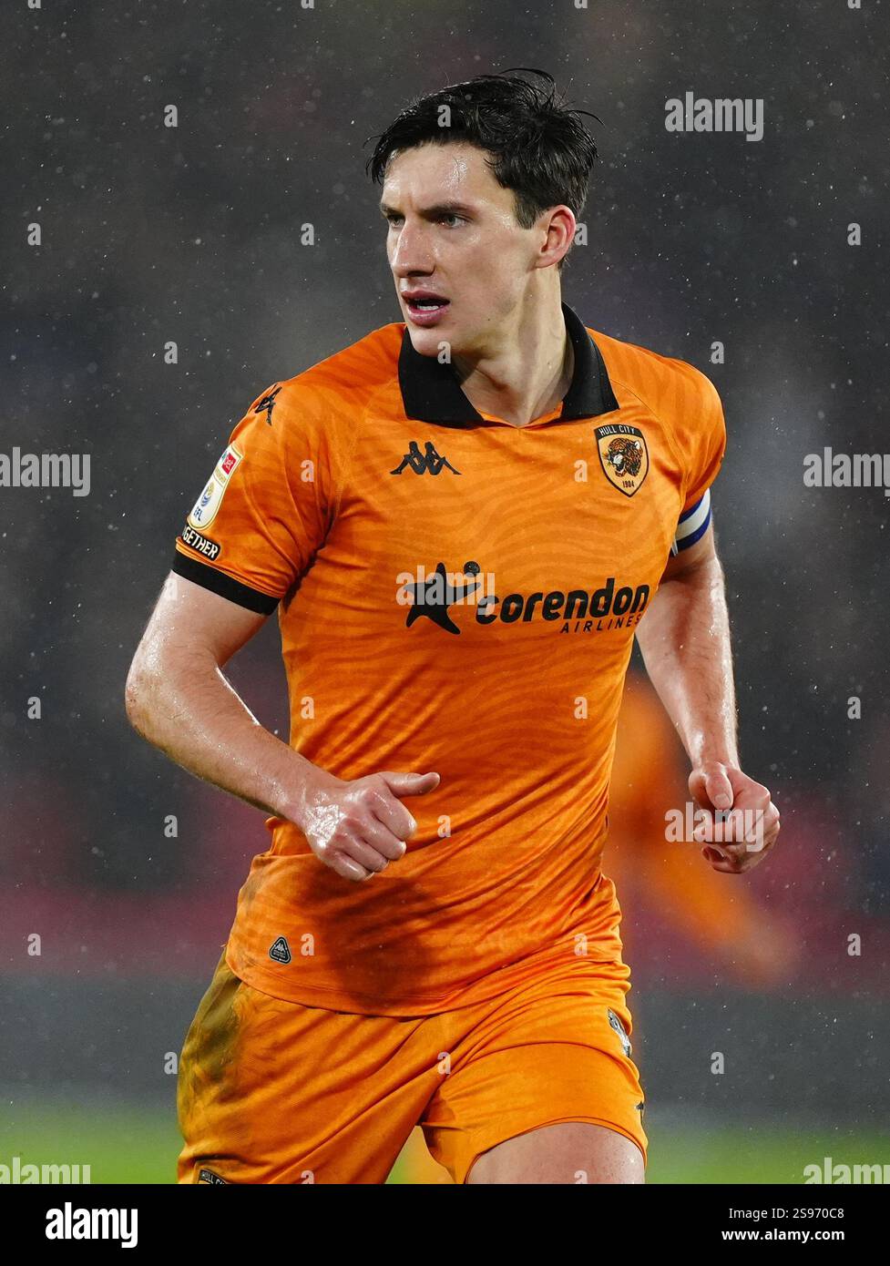 Hull City's Alfie Jones during the Sky Bet Championship match at ...