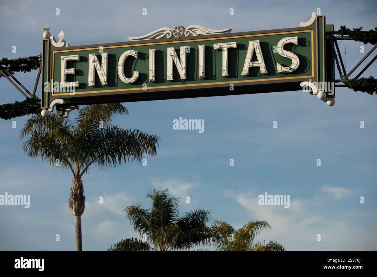 Encinitas, California, USA - September 3, 2022: A historic Encinitas ...