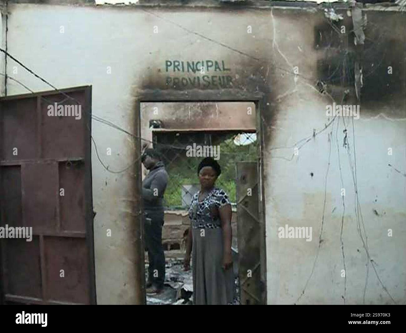 Government Bilingual High School in Fontem, South West Cameroon Stock ...