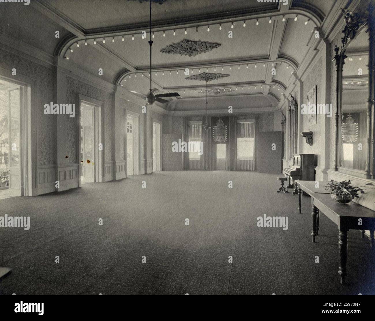 Government House (1868-1912), interior, ball-room Stock Photo - Alamy