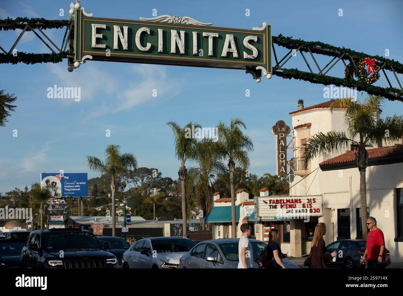 Encinitas, California, USA - September 3, 2022: A historic Encinitas ...