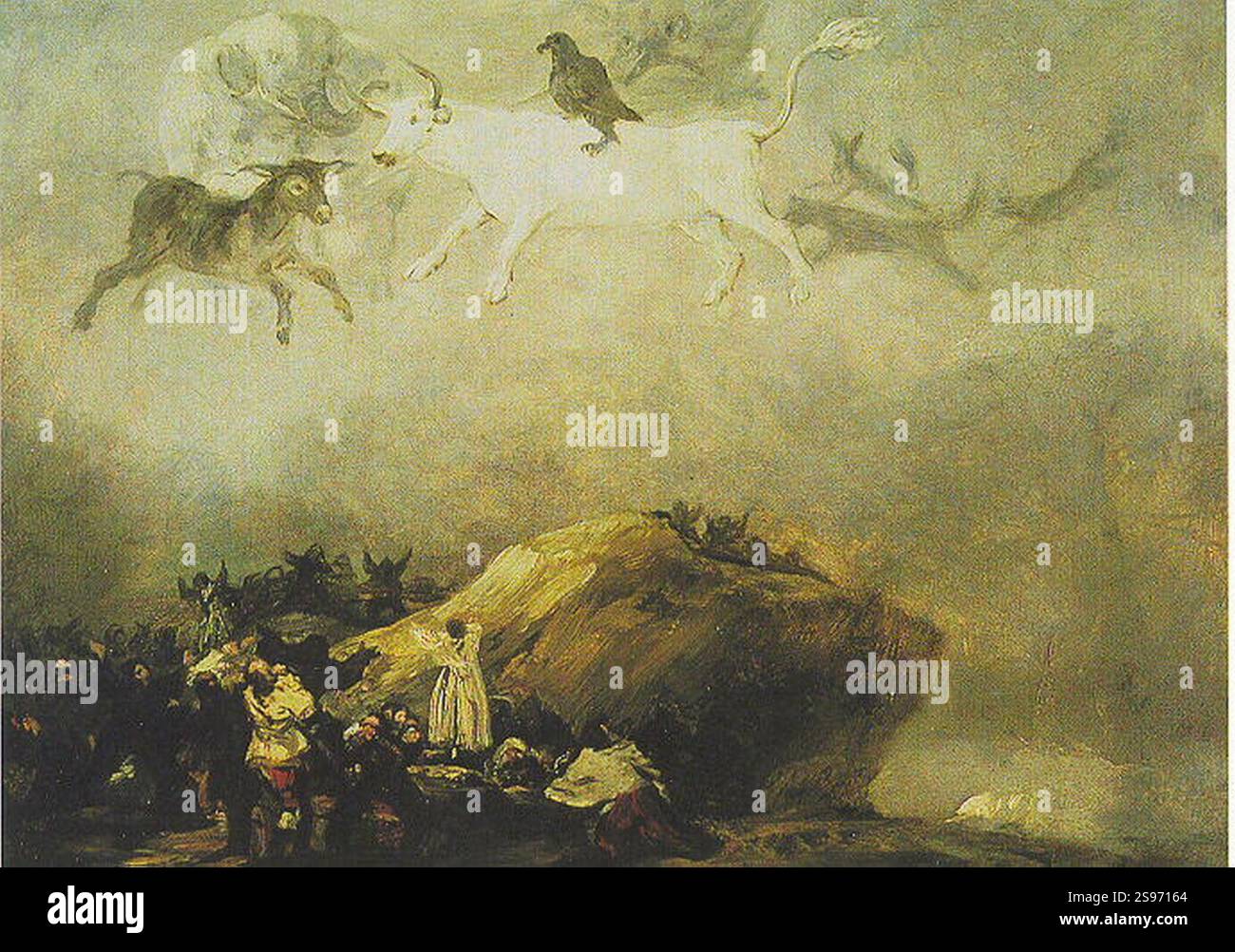 Goya - Caprices, joconde Stock Photo - Alamy