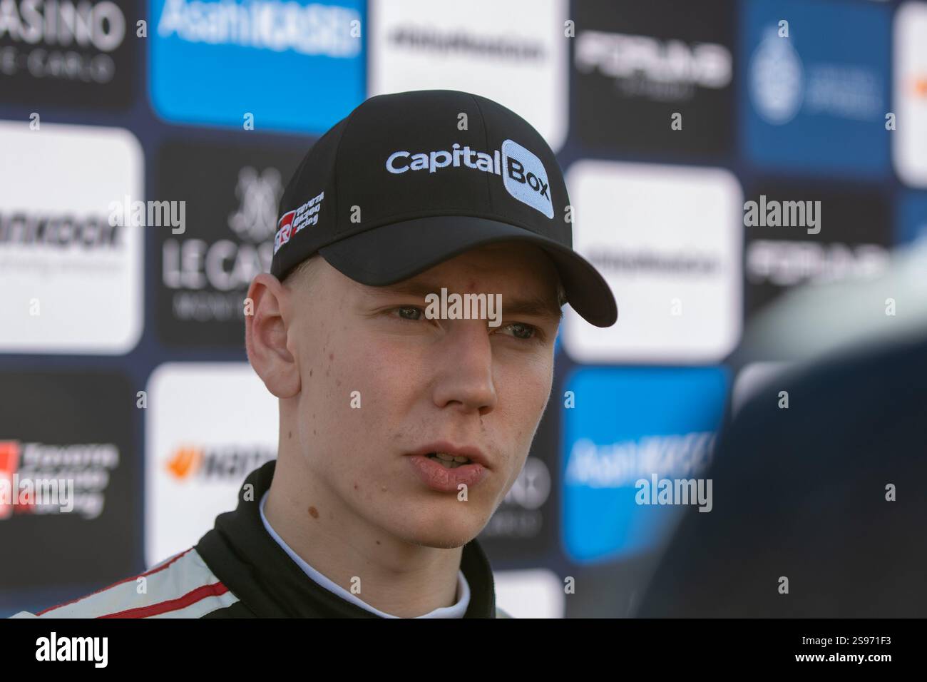 Sami PAJARI(Fin), during a Rally Montecarlo during WRC Rallye Monte ...