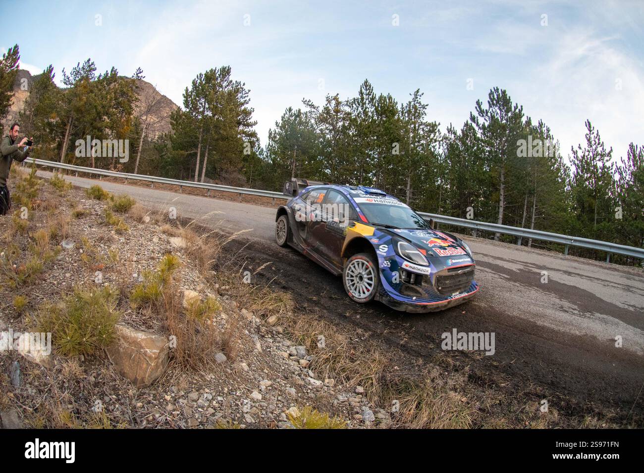 oshua MCERLEAN (Irl),Eoin TREACY (Irl) on a FORD Puma Rally1 of a team ...