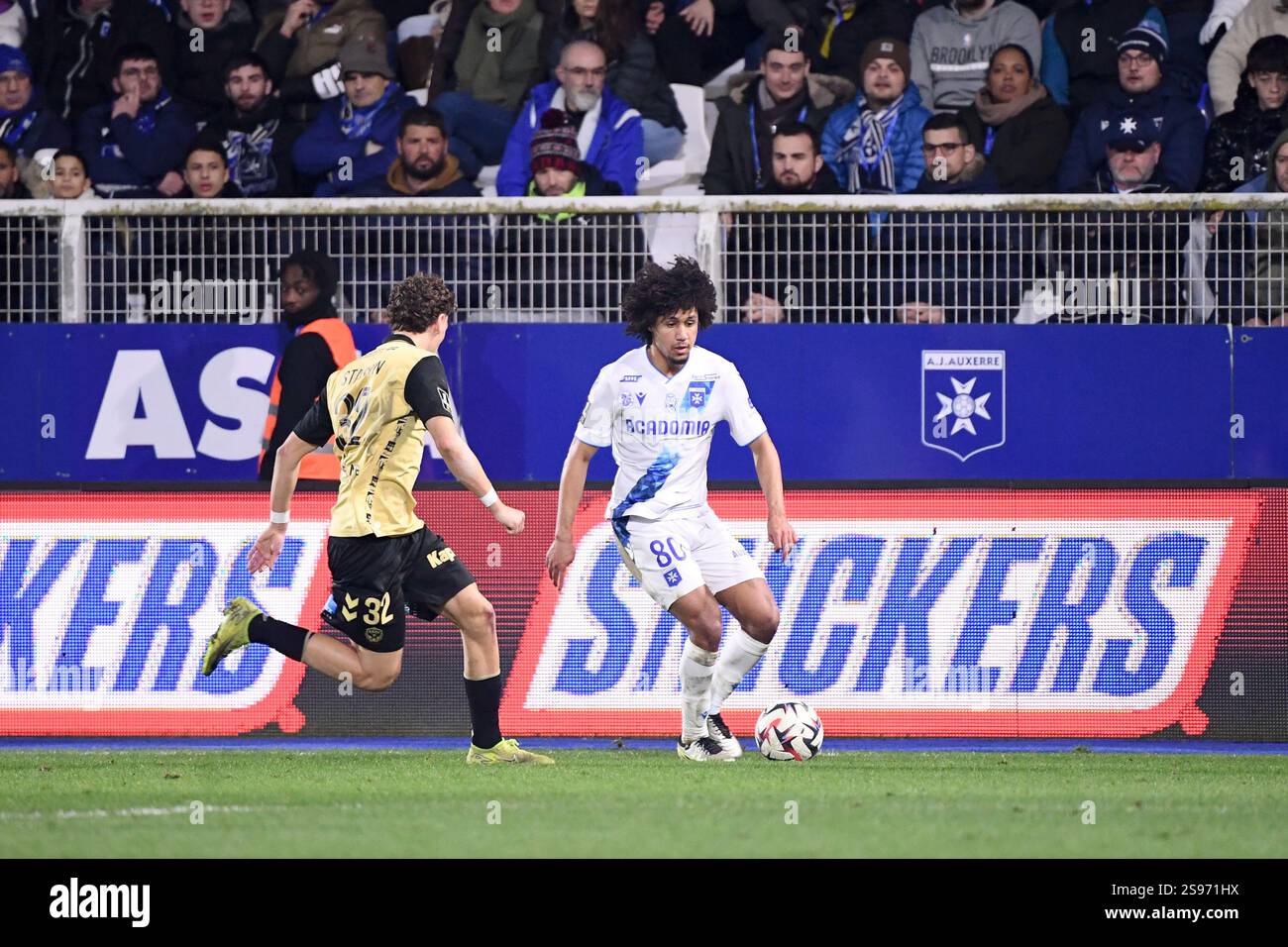 80 Han-Noah MASSENGO (aja) during the Ligue 1 MCDonald's match between ...