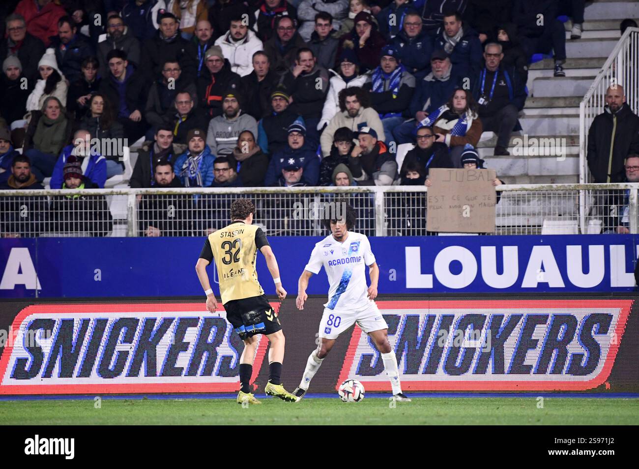 80 Han-Noah MASSENGO (aja) during the Ligue 1 MCDonald's match between ...