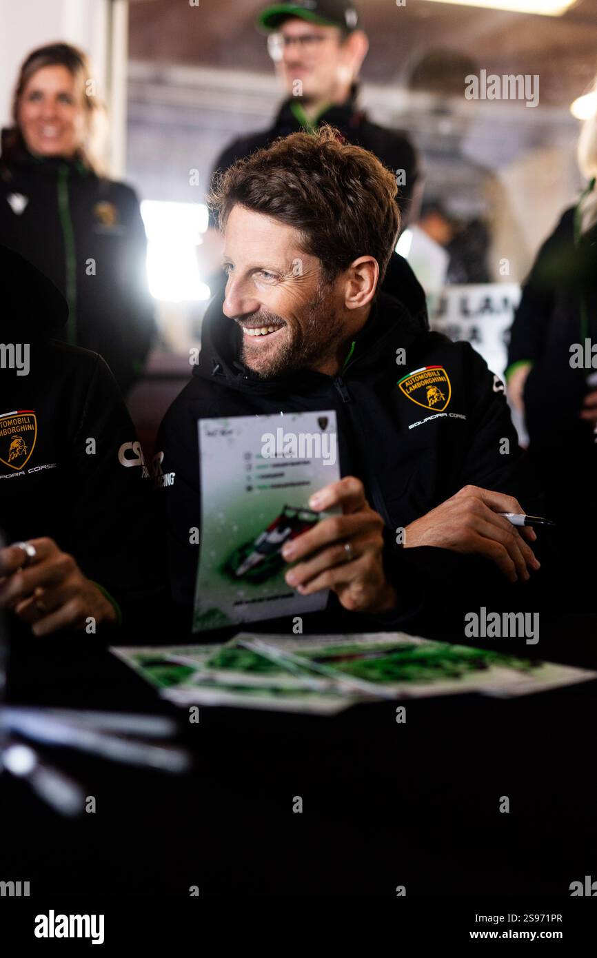 GROSJEAN Romain (fra), Automobili Lamborghini Squadra Corse ...