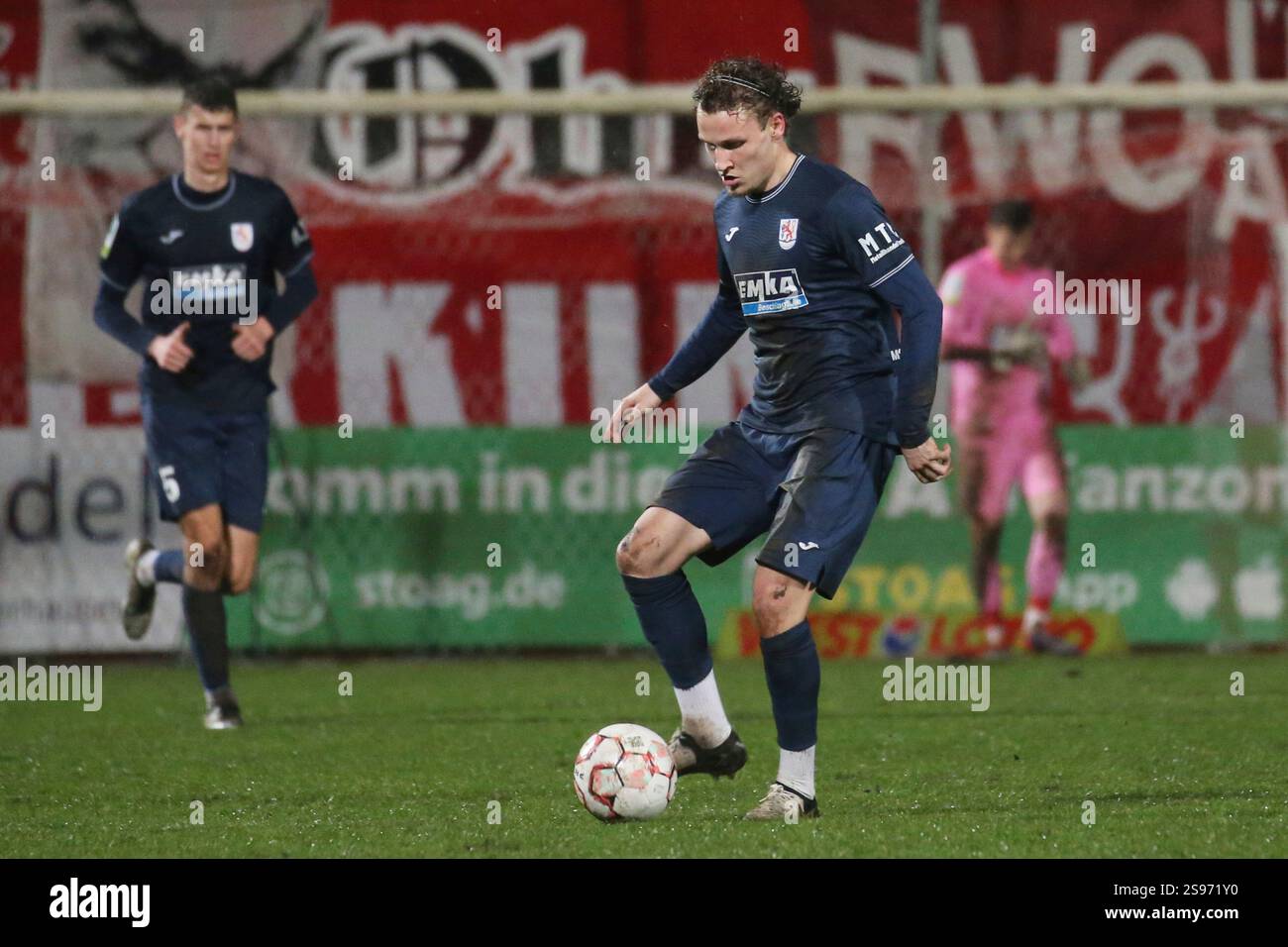 Oberhausen, Deutschland 24. Januar 2025: Regionalliga West - 2024/2025 ...
