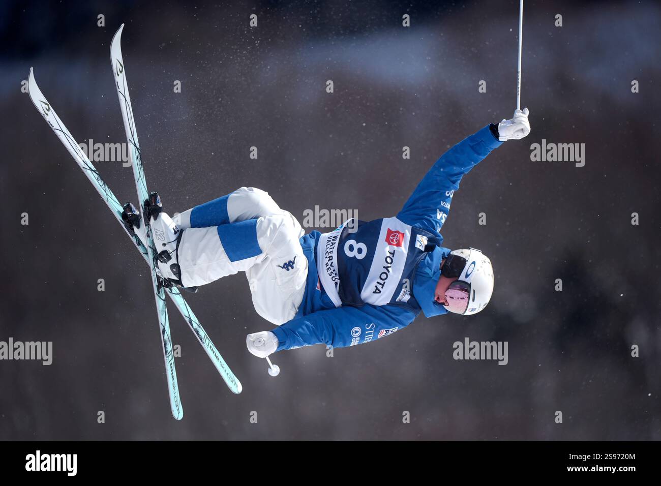 United States' Nick Page competes in the men's World Cup freestyle ...