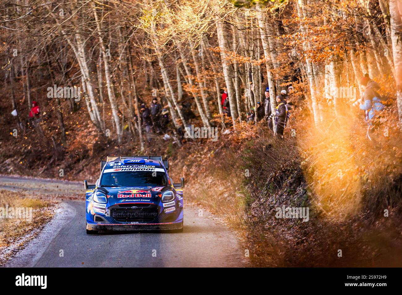 55 Joshua MCERLEAN, Eoin TREACY, Ford Puma Rally1, action during the ...