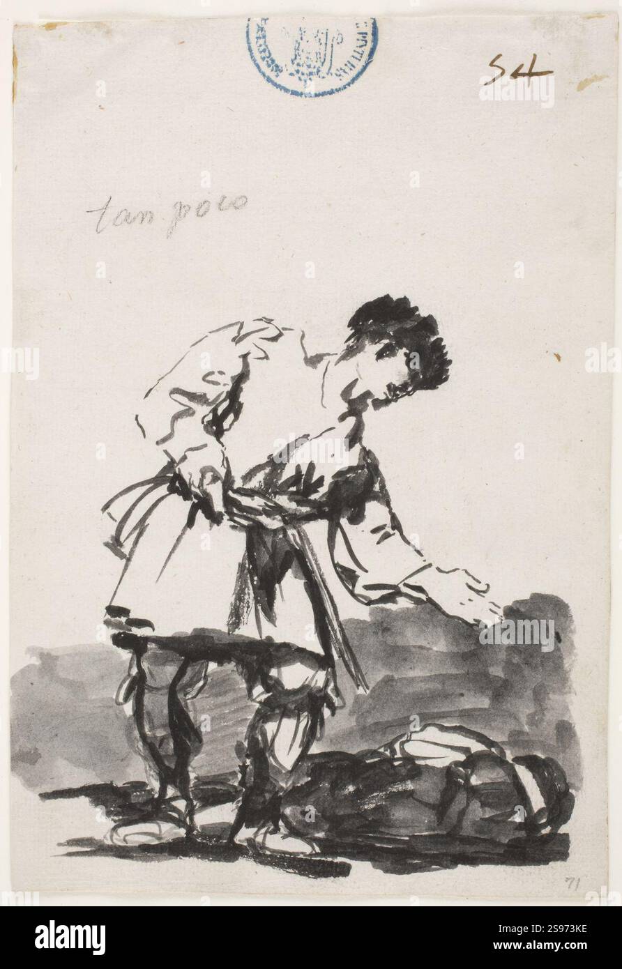Goya - Tan poco Stock Photo - Alamy