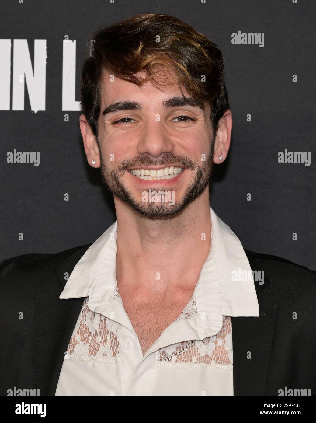 23 January 2025 - Hollywood, California - Jason Caceres. Los Angeles ...