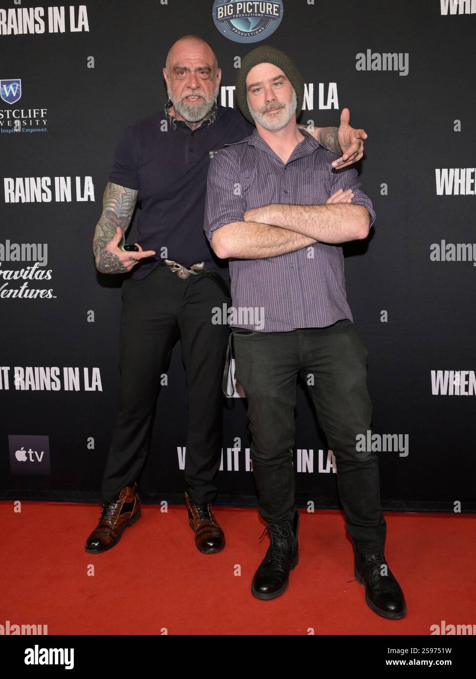 23 January 2025 - Hollywood, California - Mike Ferguson and David Mitch ...