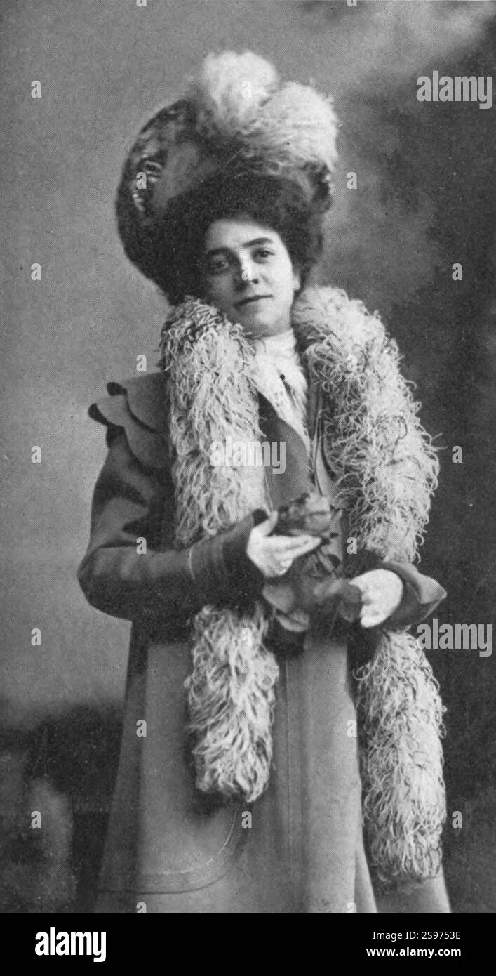 Grace Cameron, opera singer. McIntosh Stock Photo - Alamy