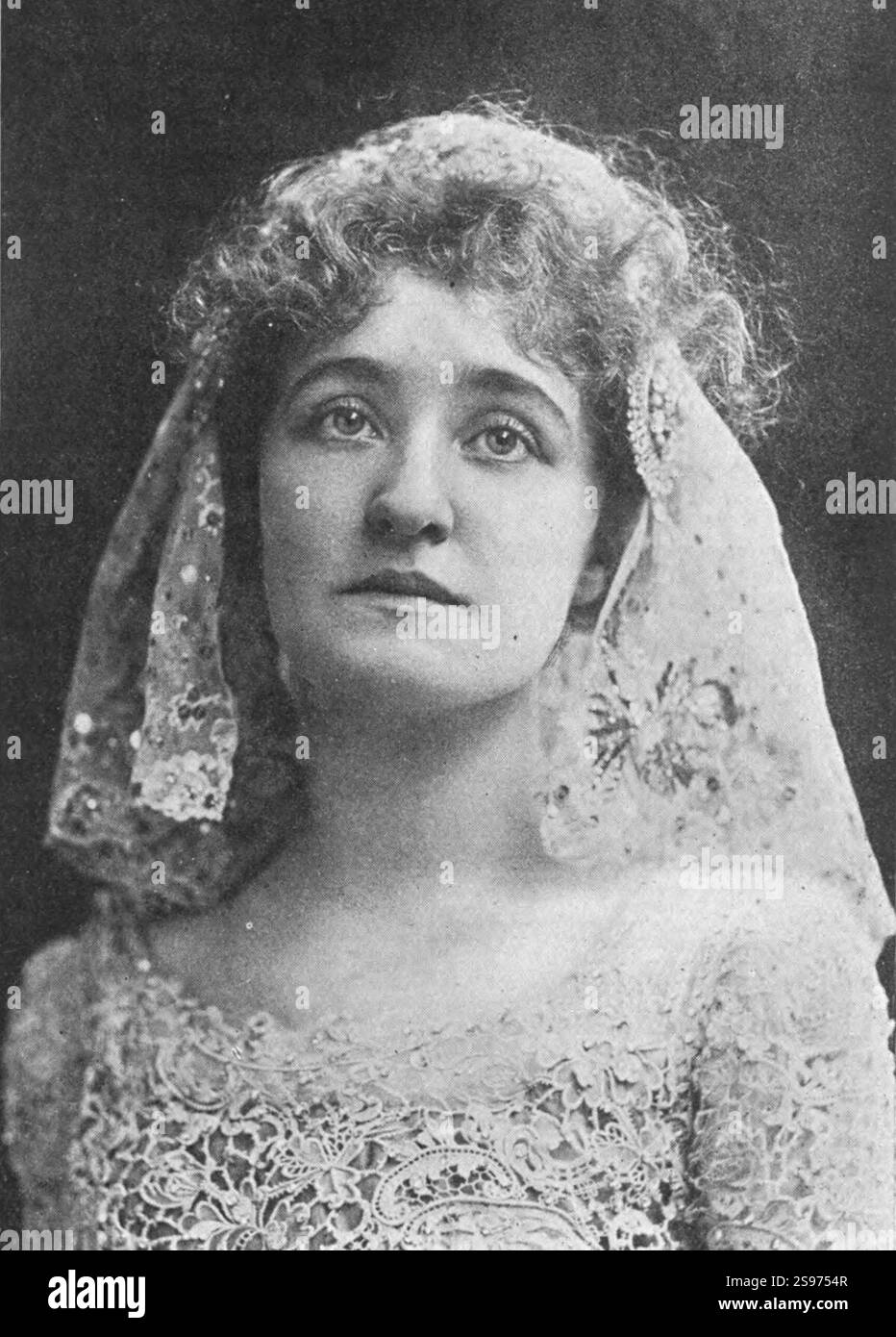 Grace George, stage actress. Sarony Stock Photo - Alamy