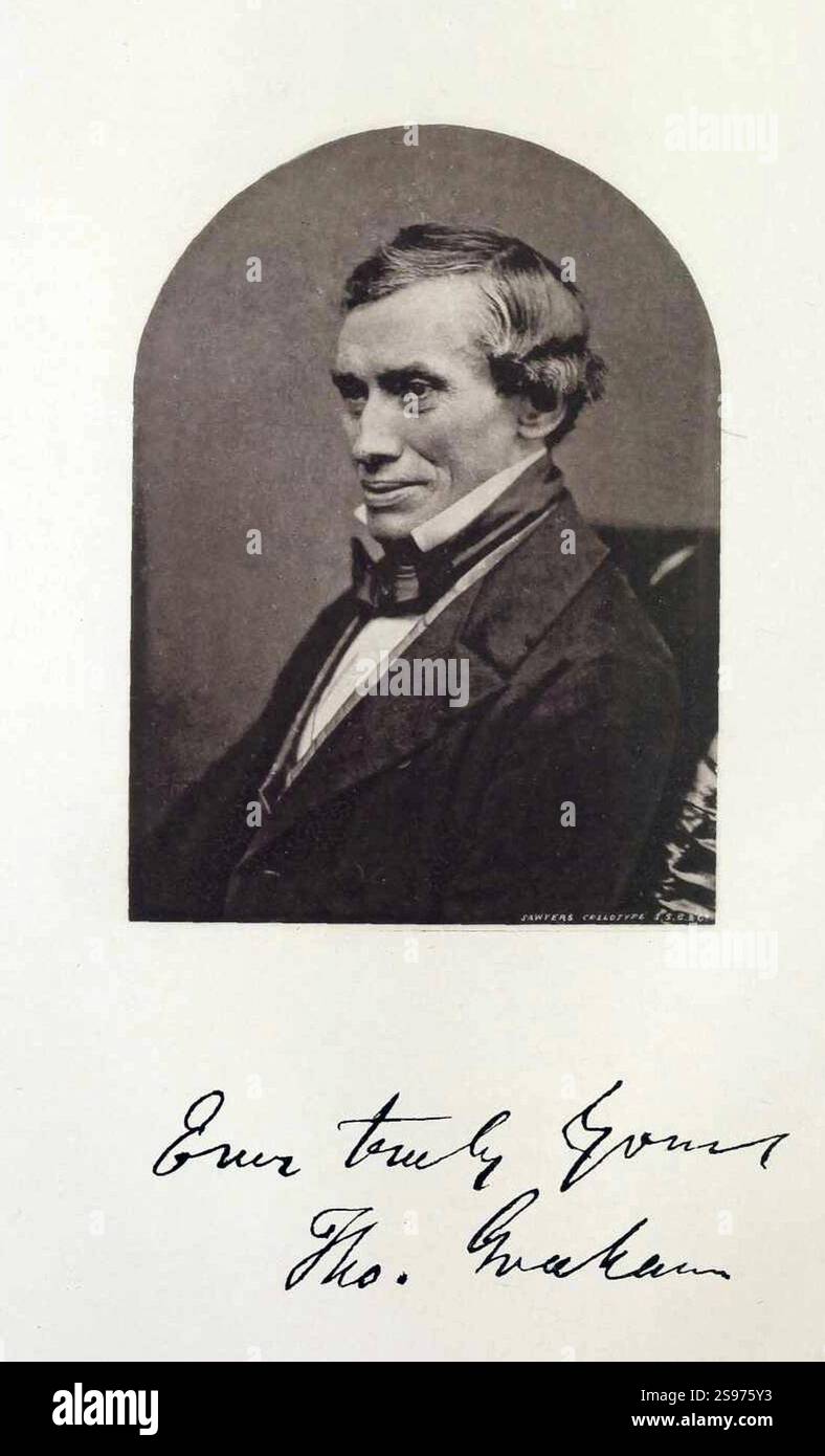 Graham, Thomas – Chemical and physical researches, 1876 Stock Photo - Alamy