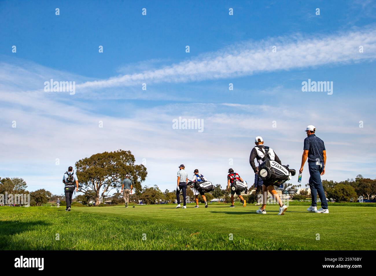 LA JOLLA, CA - JANUARY 24: Lanto Griffin, Danny Walker, and Ludvig ...