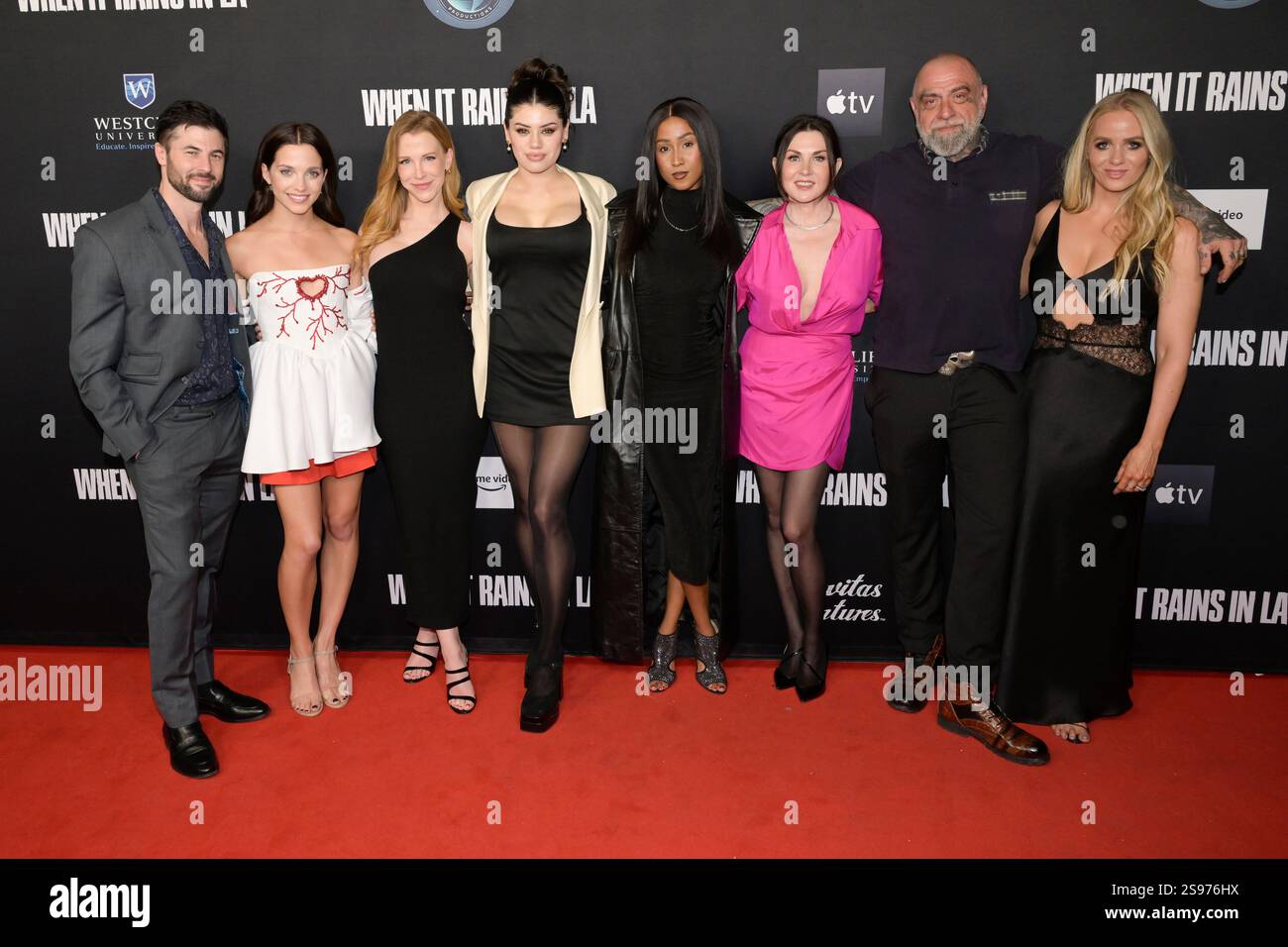 23 January 2025 - Hollywood, California - (L-R) Tom Gipson, Monroe ...