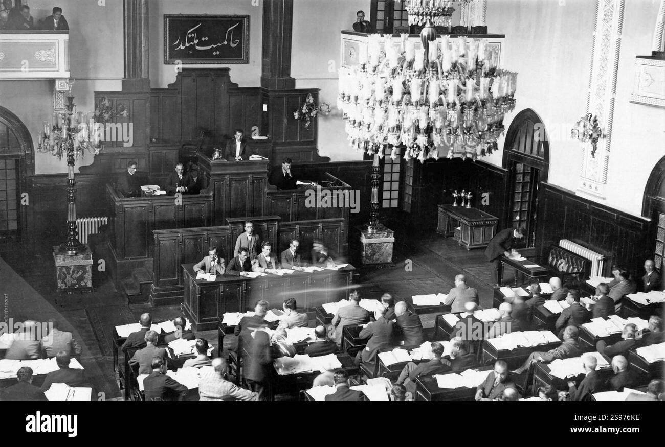 Grand National Assembly of Turkey (1928 Stock Photo - Alamy