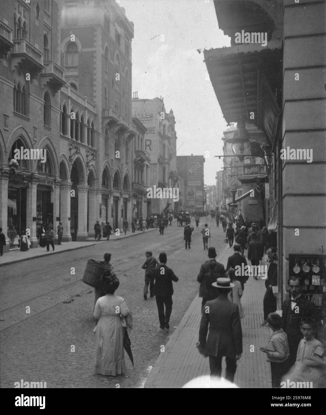 Grand Rue de Pera, Constantinople Stock Photo - Alamy