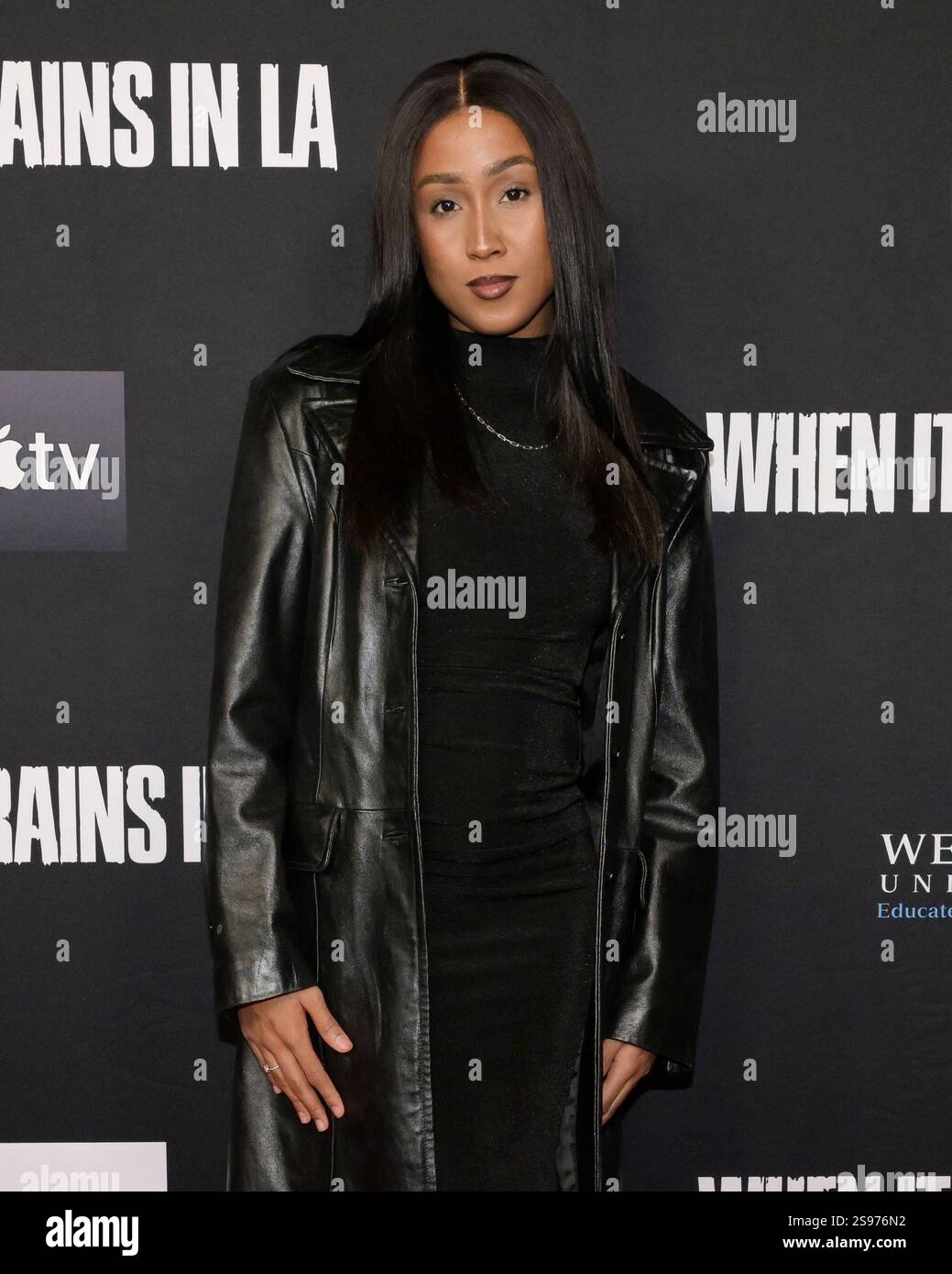23 January 2025 - Hollywood, California - Paris Simone. Los Angeles ...