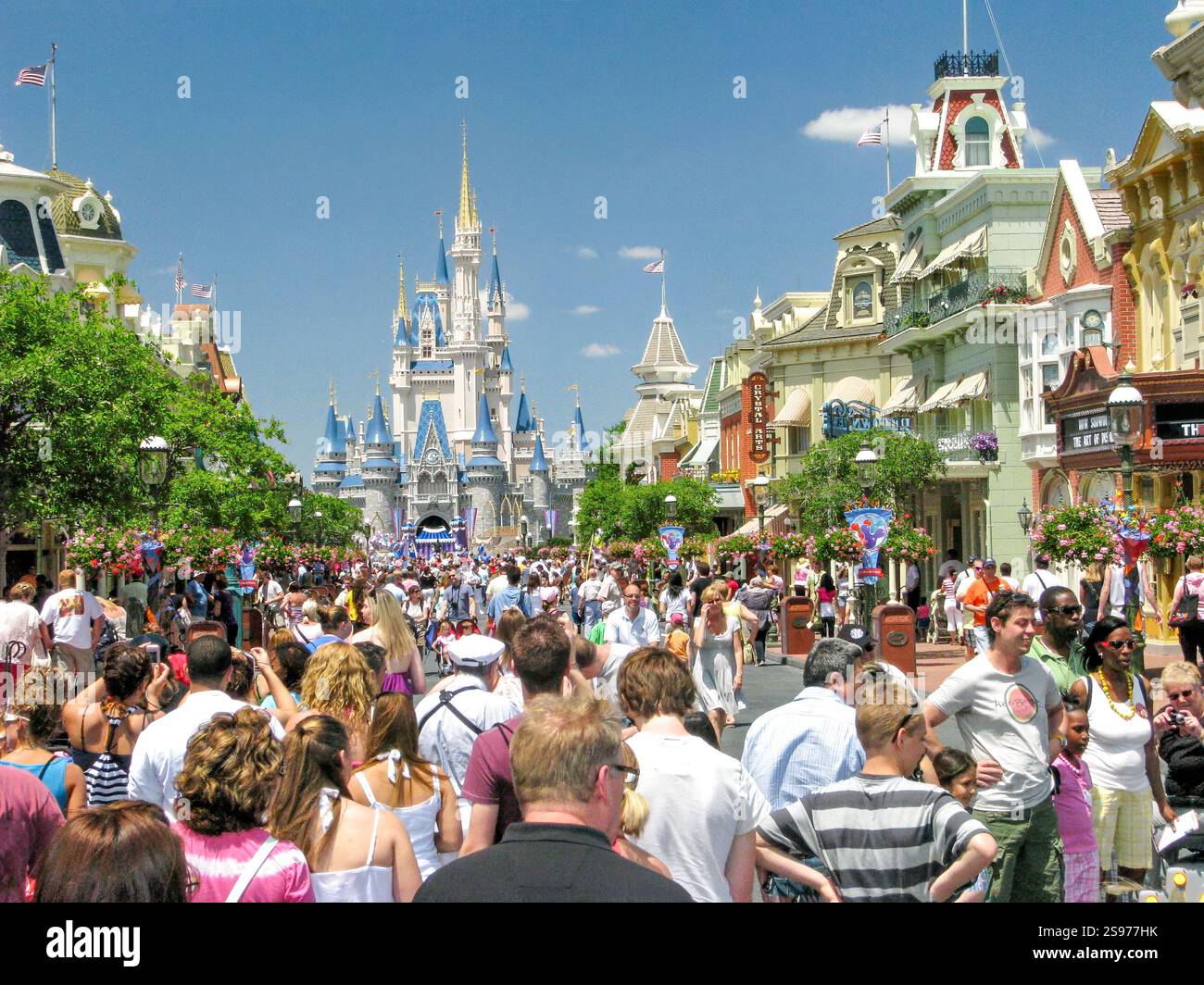 Magic Kingdom in Disney World in FL Stock Photo - Alamy